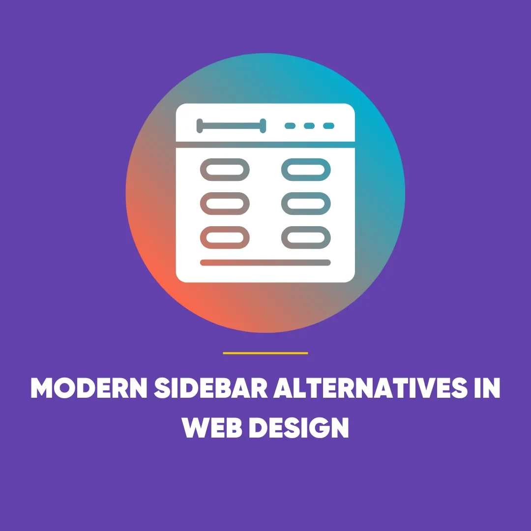 Modern Sidebar Alternatives in Web Design